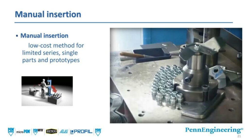 Installation | PEM Clinching Fasteners, Nuts, Studs | Hoidan