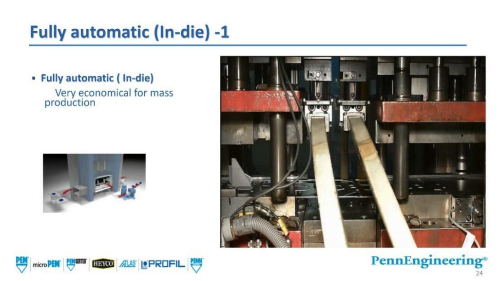 Installation | PEM Clinching Fasteners, Nuts, Studs | Hoidan